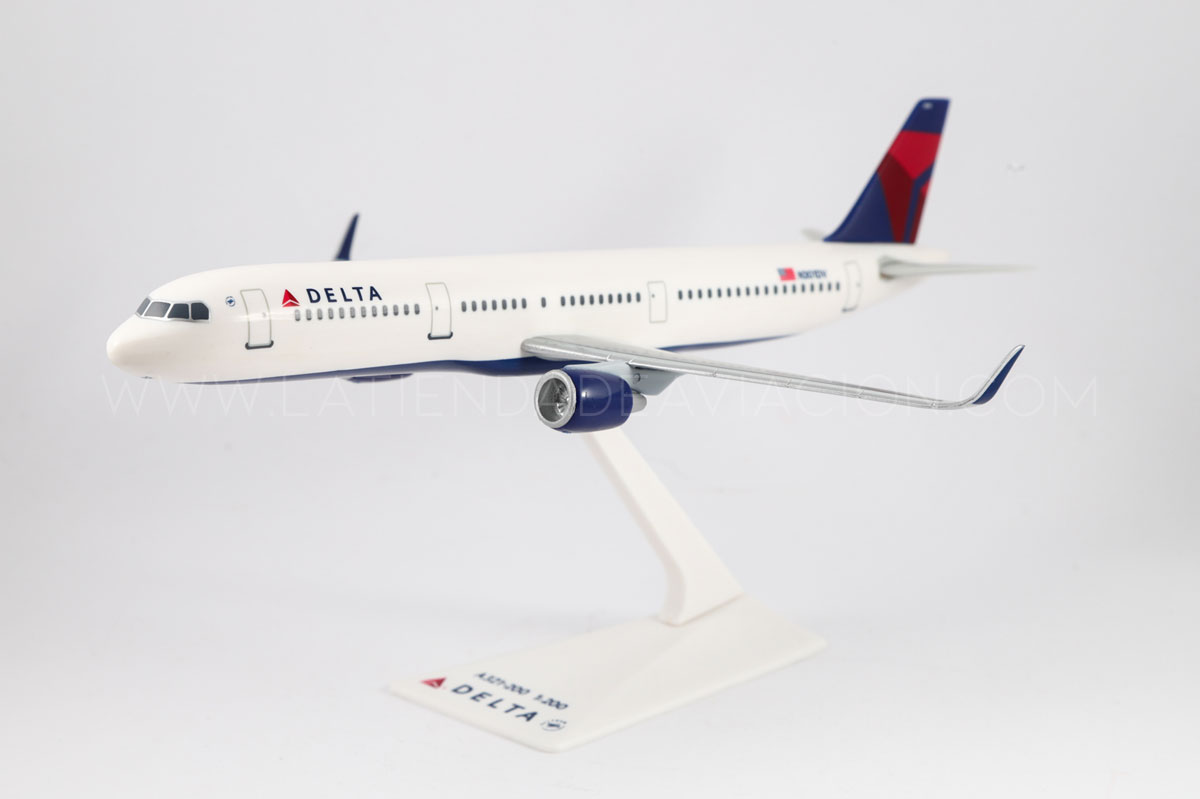 Delta Air Lines Airbus A321 Flight Miniatures AAB-32100H-014 Modelo a ...