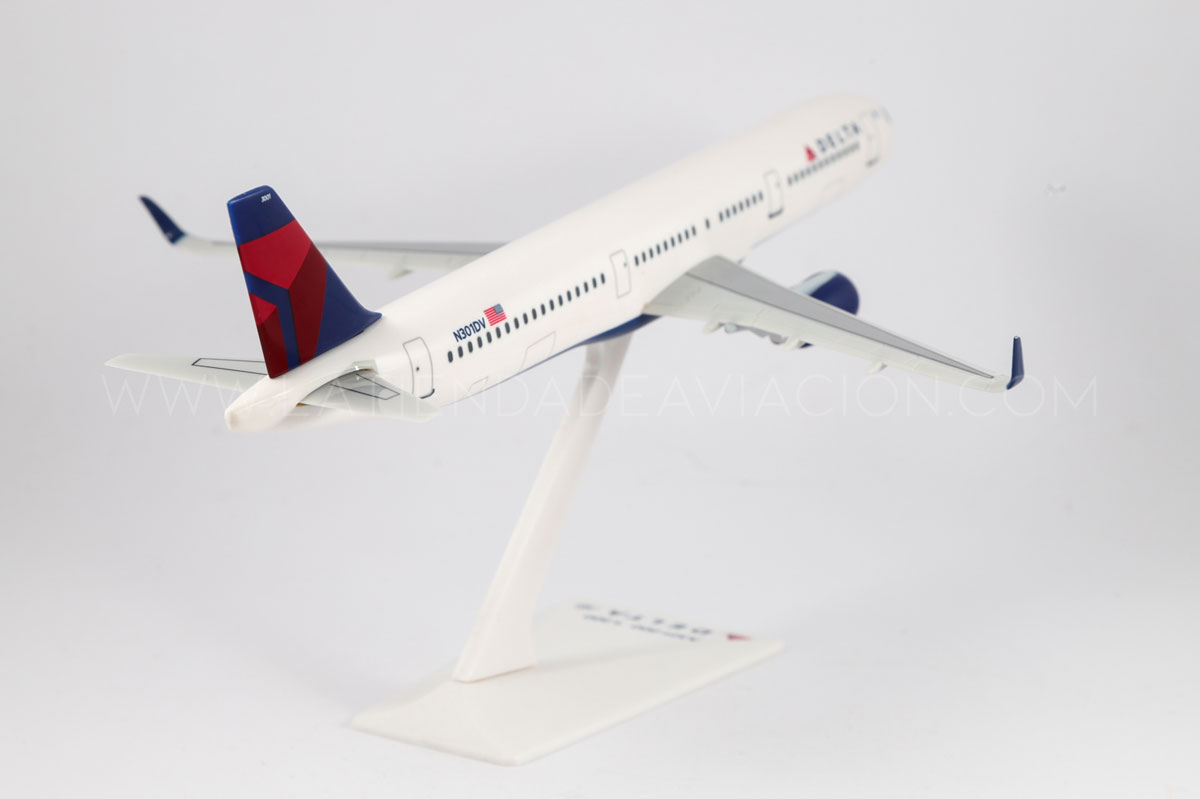 Delta Air Lines Airbus A321 Flight Miniatures AAB-32100H-014 Modelo a ...