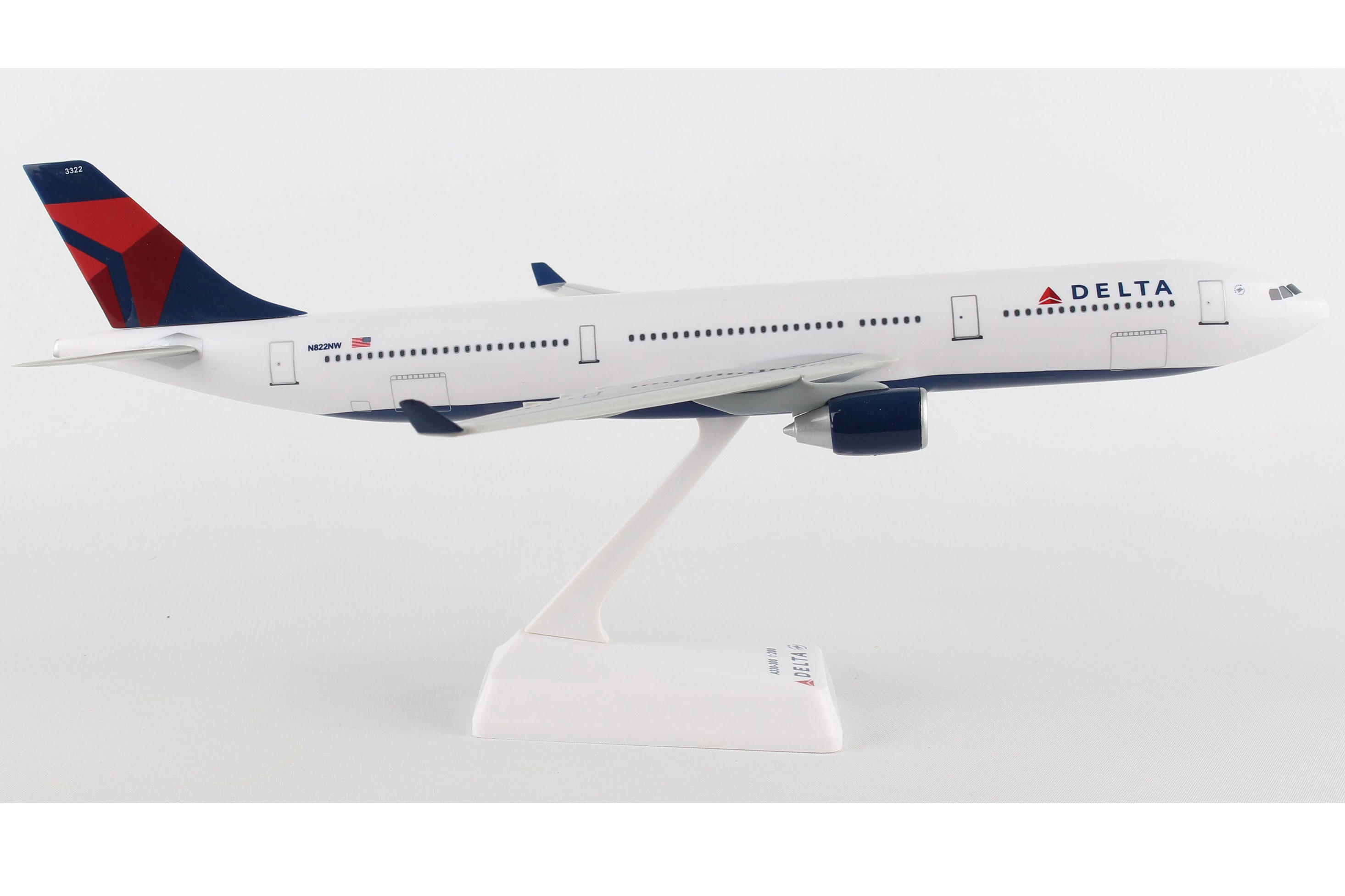 Delta Air Lines Airbus A330-300 Flight Miniatures AAB-33030H-011 Modelo ...