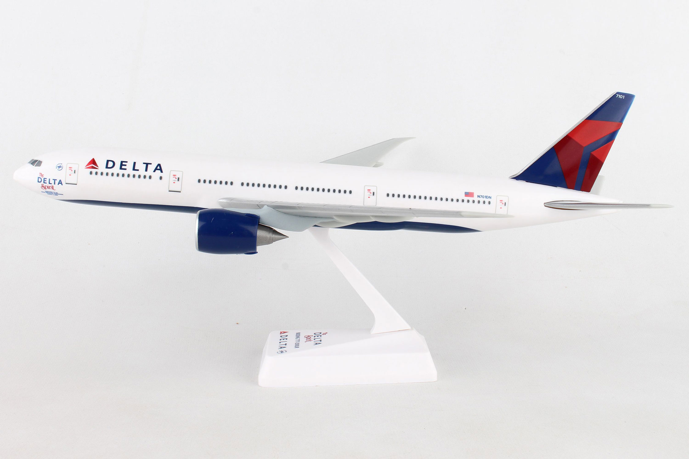 Delta Air Lines Boeing 777-200LR Flight Miniatures ABO-7772LH-005 ...
