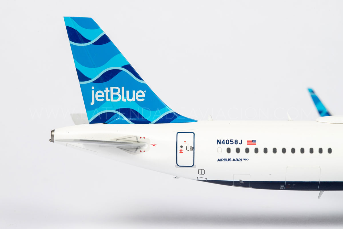 jetBlue Airways Airbus A321neo N4058J GeminiJets G2JBU1077 Modelo a ...