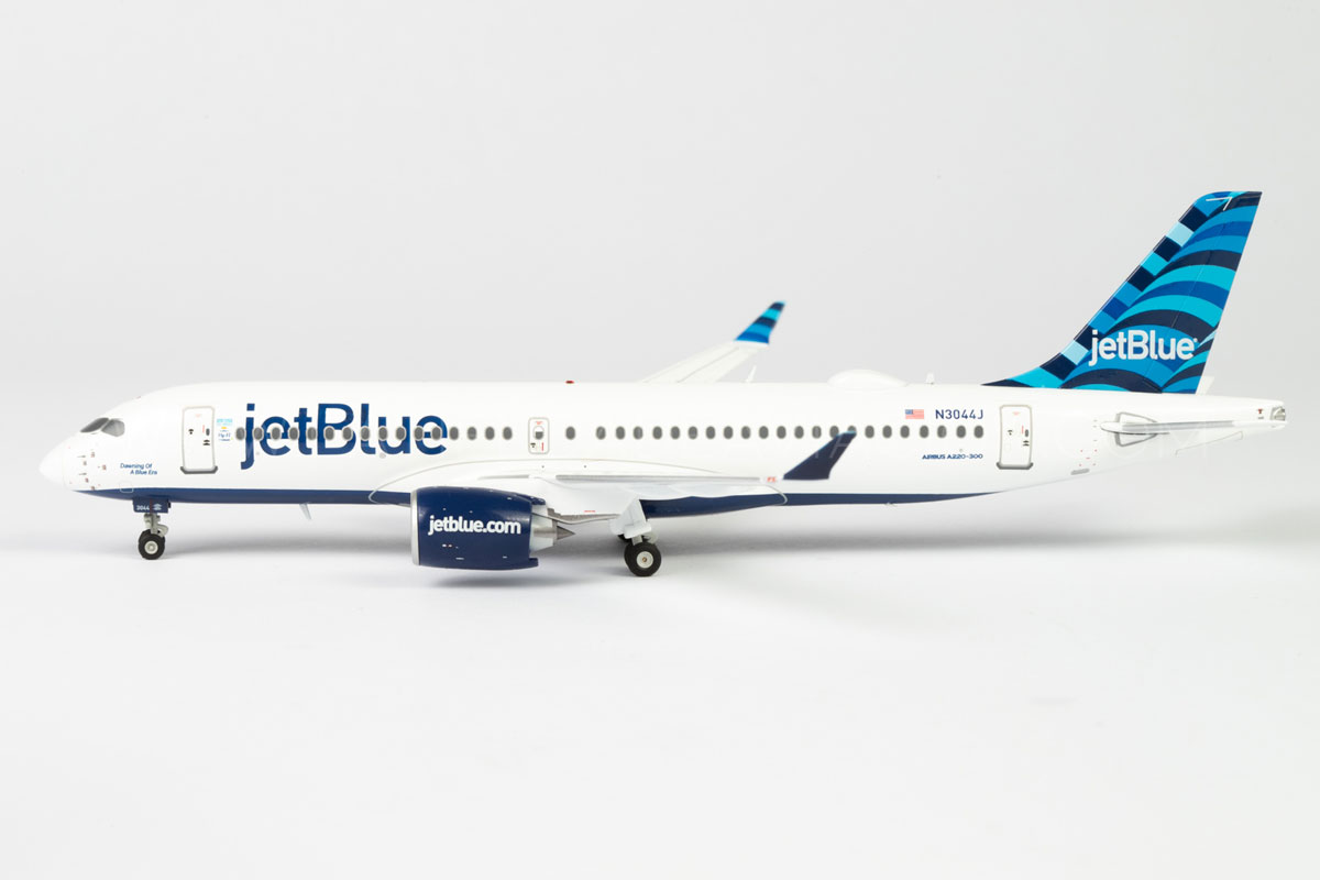 JetBlue Airways Airbus A220-300 N3044J GeminiJets G2JBU1213 Modelo a ...