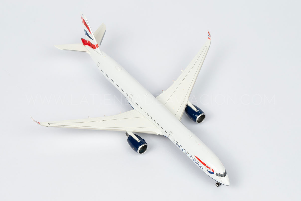 British Airways Airbus A350-1000 G-XWBB GeminiJets GJBAW2111 Modelo a escala 1:400 - La tienda ...