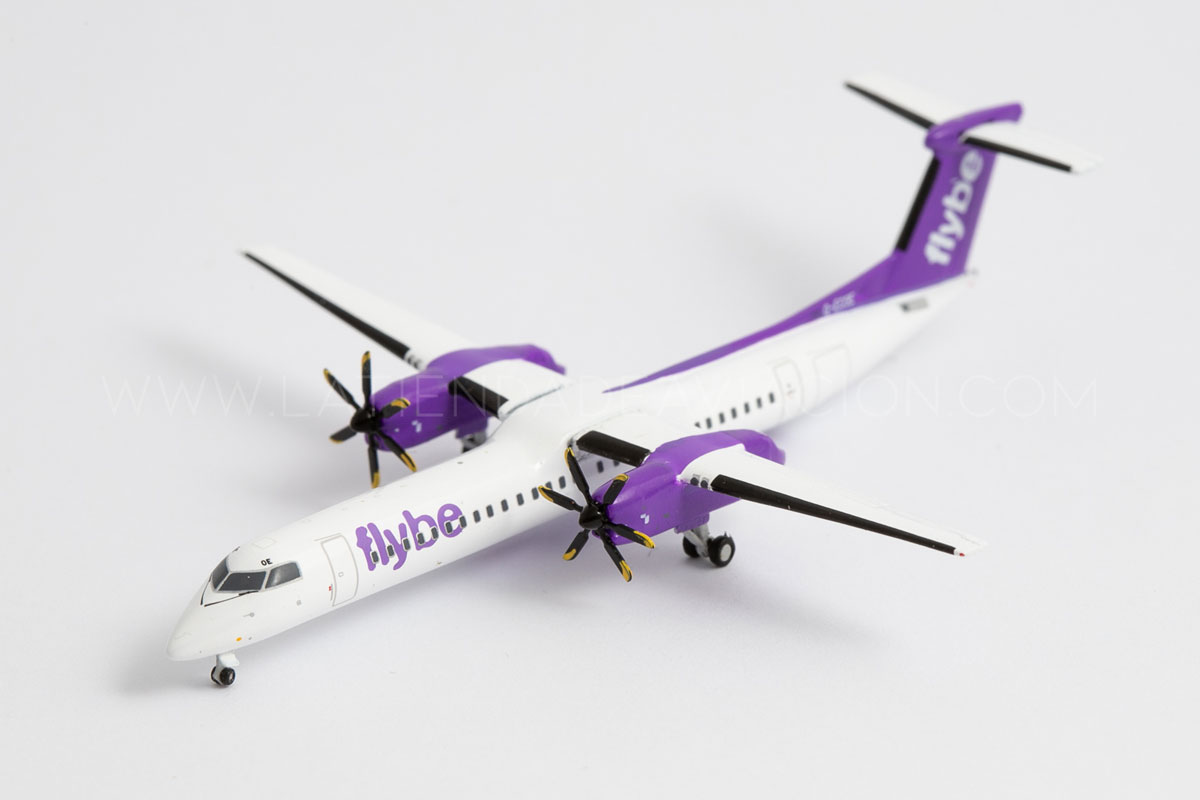 Flybe Bombardier Dash 8 Q400 G-ECOE GeminiJets GJBEE2162 Modelo a ...