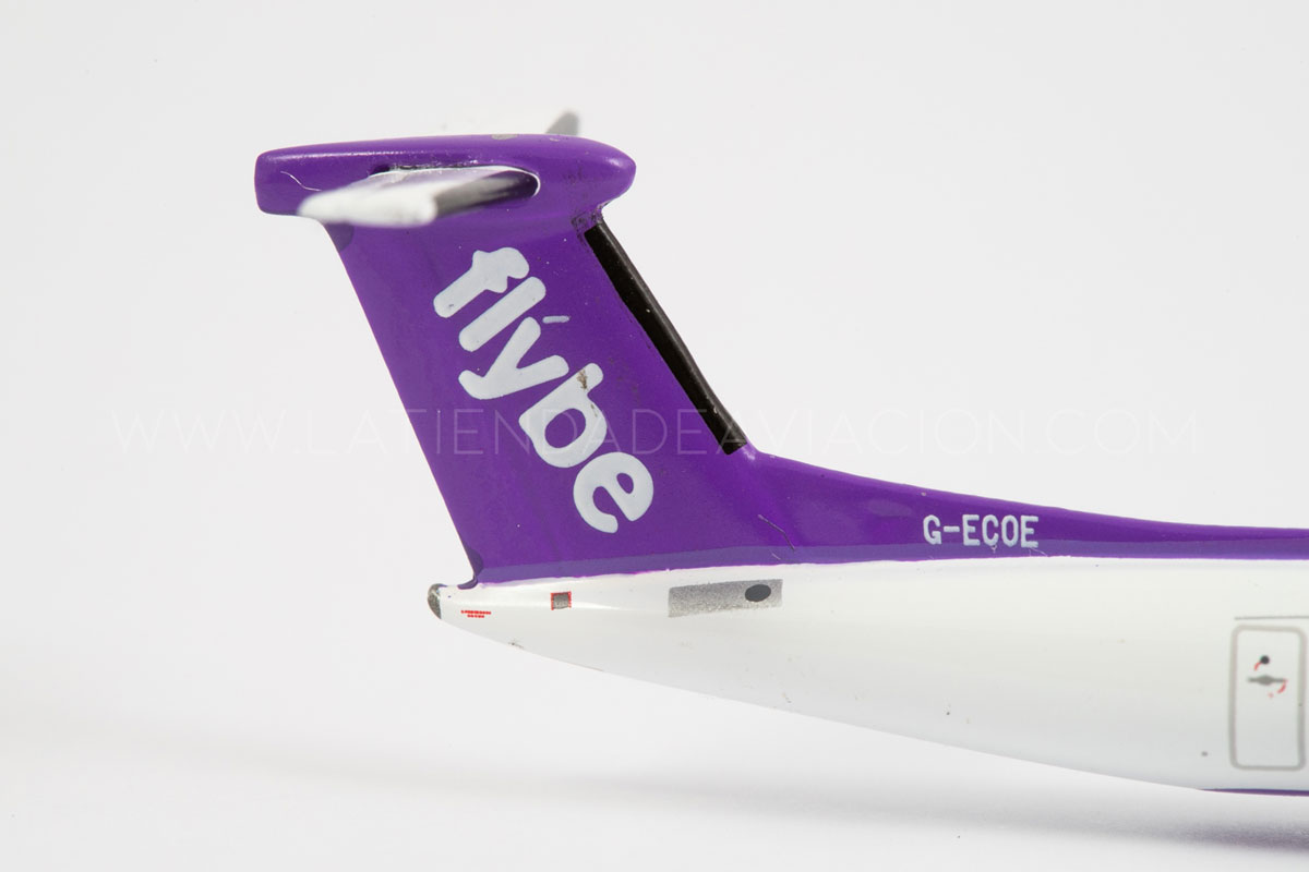 Flybe Bombardier Dash 8 Q400 G-ECOE GeminiJets GJBEE2162 Modelo a ...