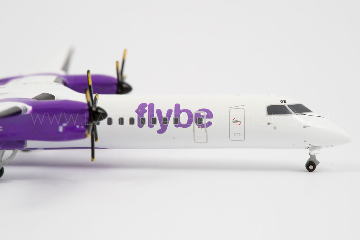 Flybe Bombardier Dash 8 Q400 G-ECOE GeminiJets GJBEE2162 Modelo a ...