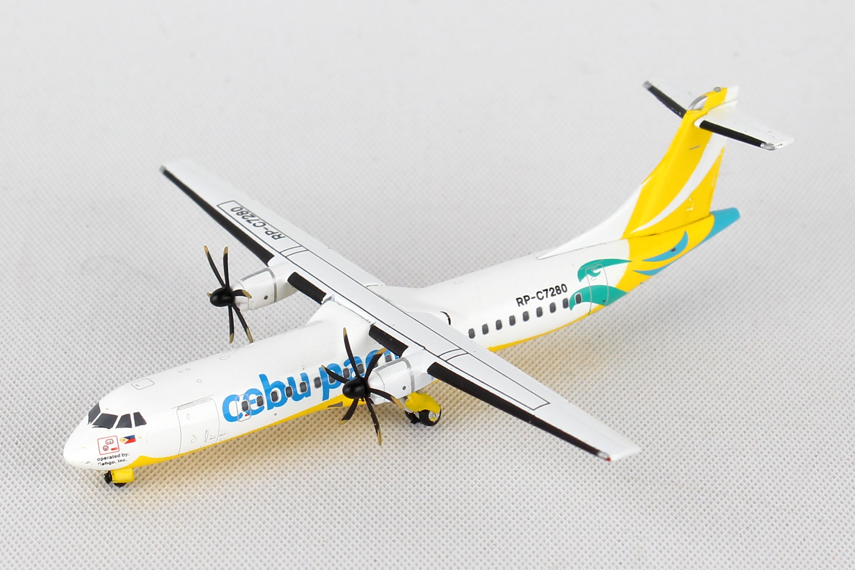 Cebu Pacific ATR ATR-72-600 RP-C7280 GeminiJets GJCEB4A72 Modelo a ...