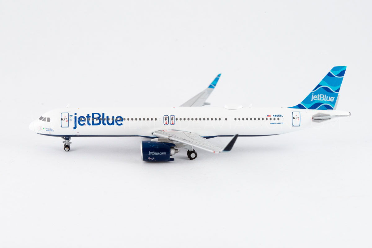 jetBlue Airways Airbus A321neo N4058J GeminiJets GJJBU2070 Modelo a ...