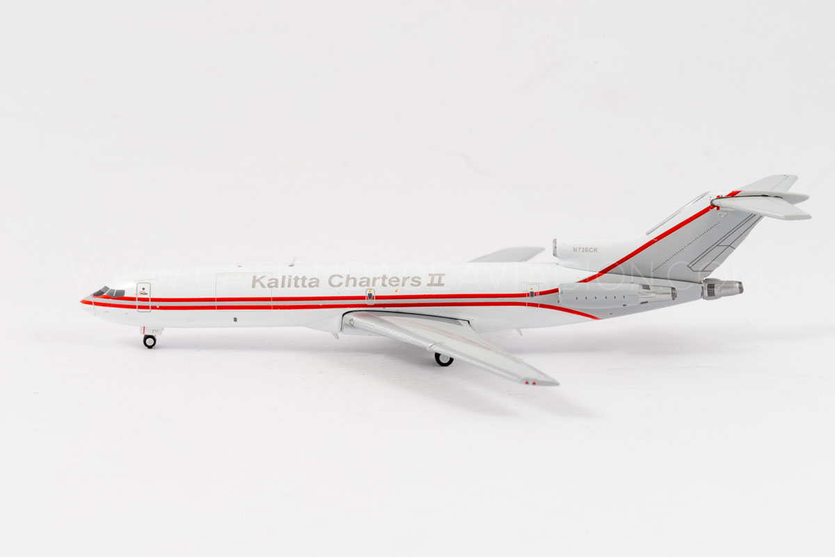 Kalitta Charters II Boeing 727-200 N726CK GeminiJets GJKFS1957 Modelo a ...