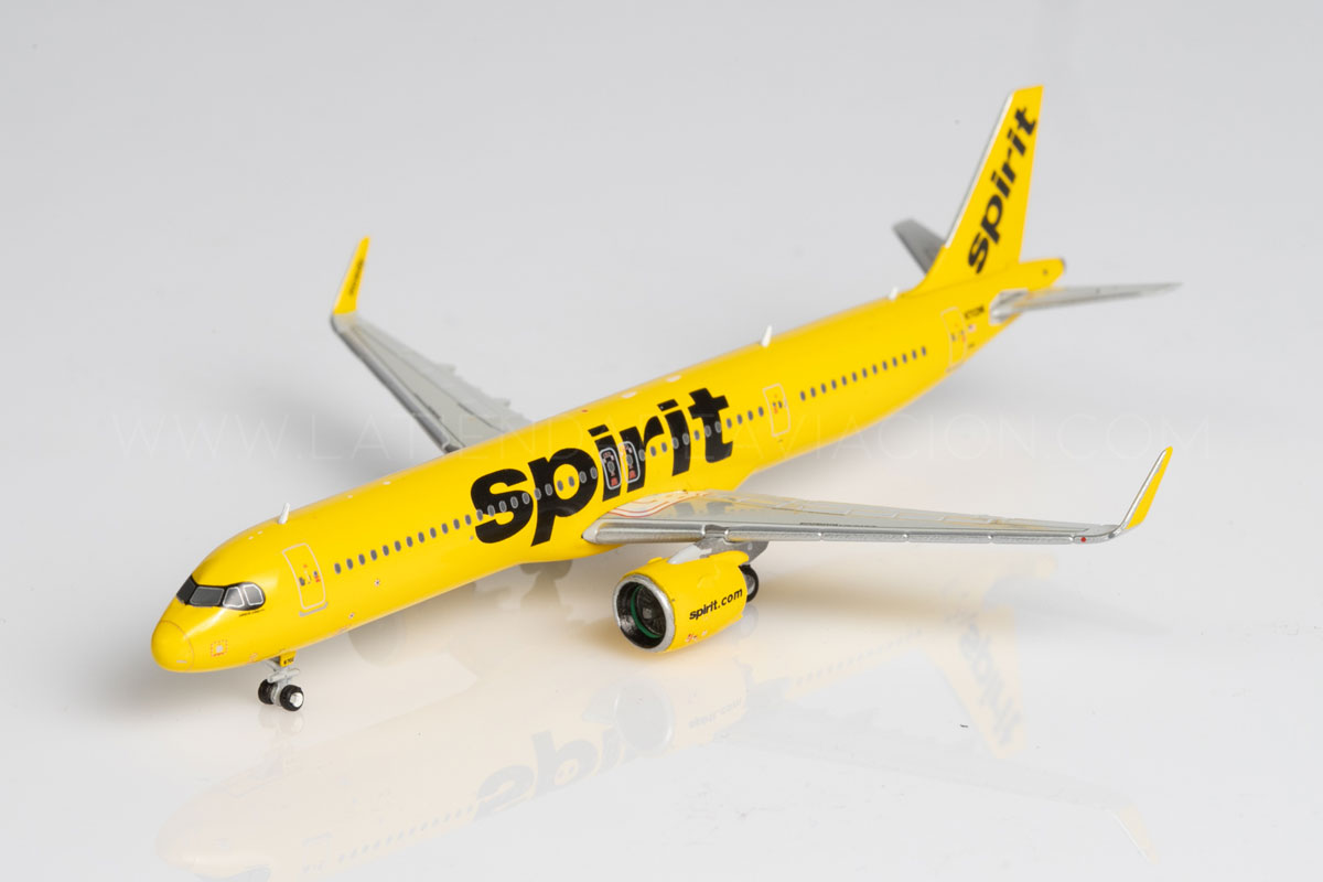 Spirit Airlines Airbus A321neo N702NK GeminiJets GJNKS2224 Modelo a ...