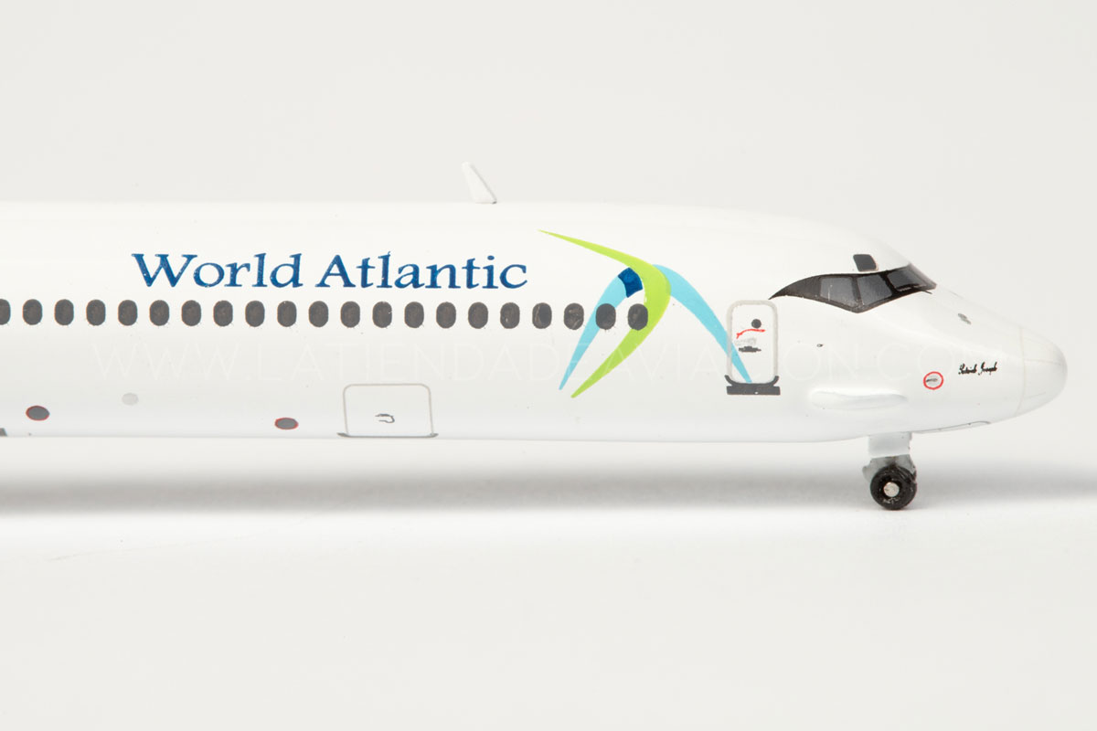 World Atlantic Airlines McDonnell Douglas MD-83 N808WA GeminiJets ...