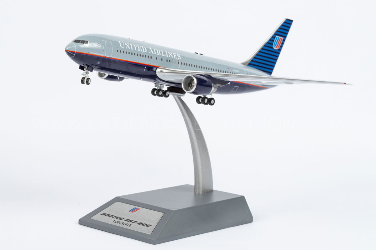 United Airlines Boeing 767-200 N602UA InFlight200 IF762UA1221 Modelo a ...