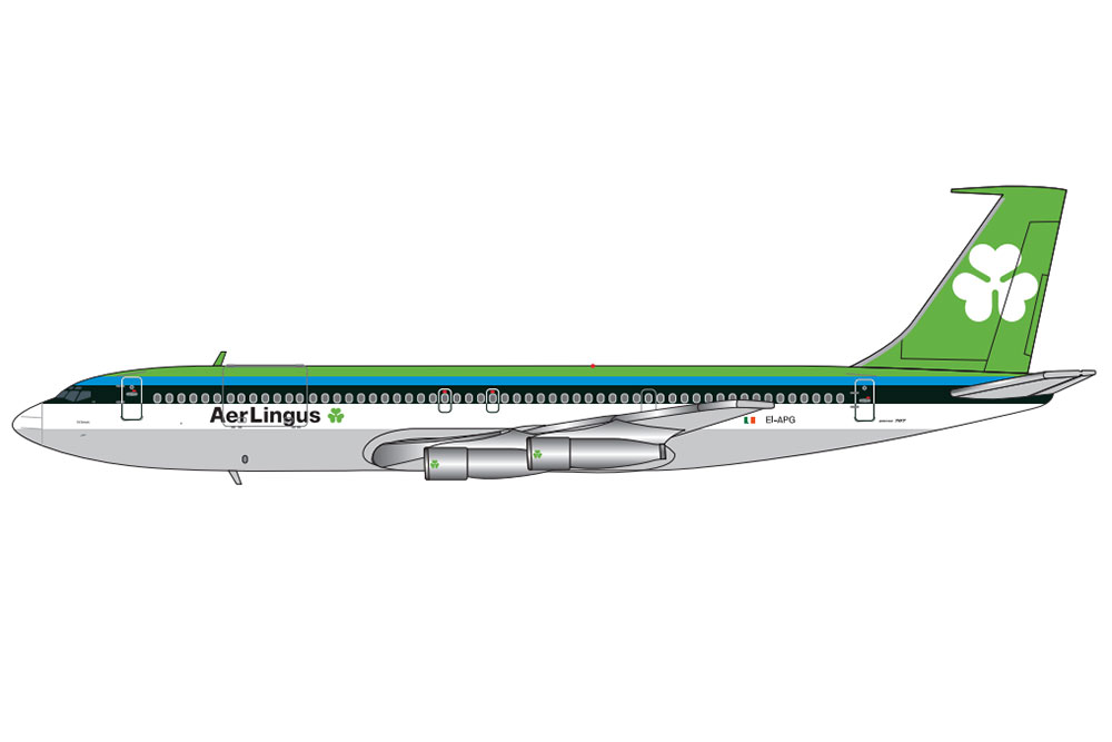 Aer Lingus Boeing 707-300C EI-APG JC Wings BigBird400 BB4-707-001 ...