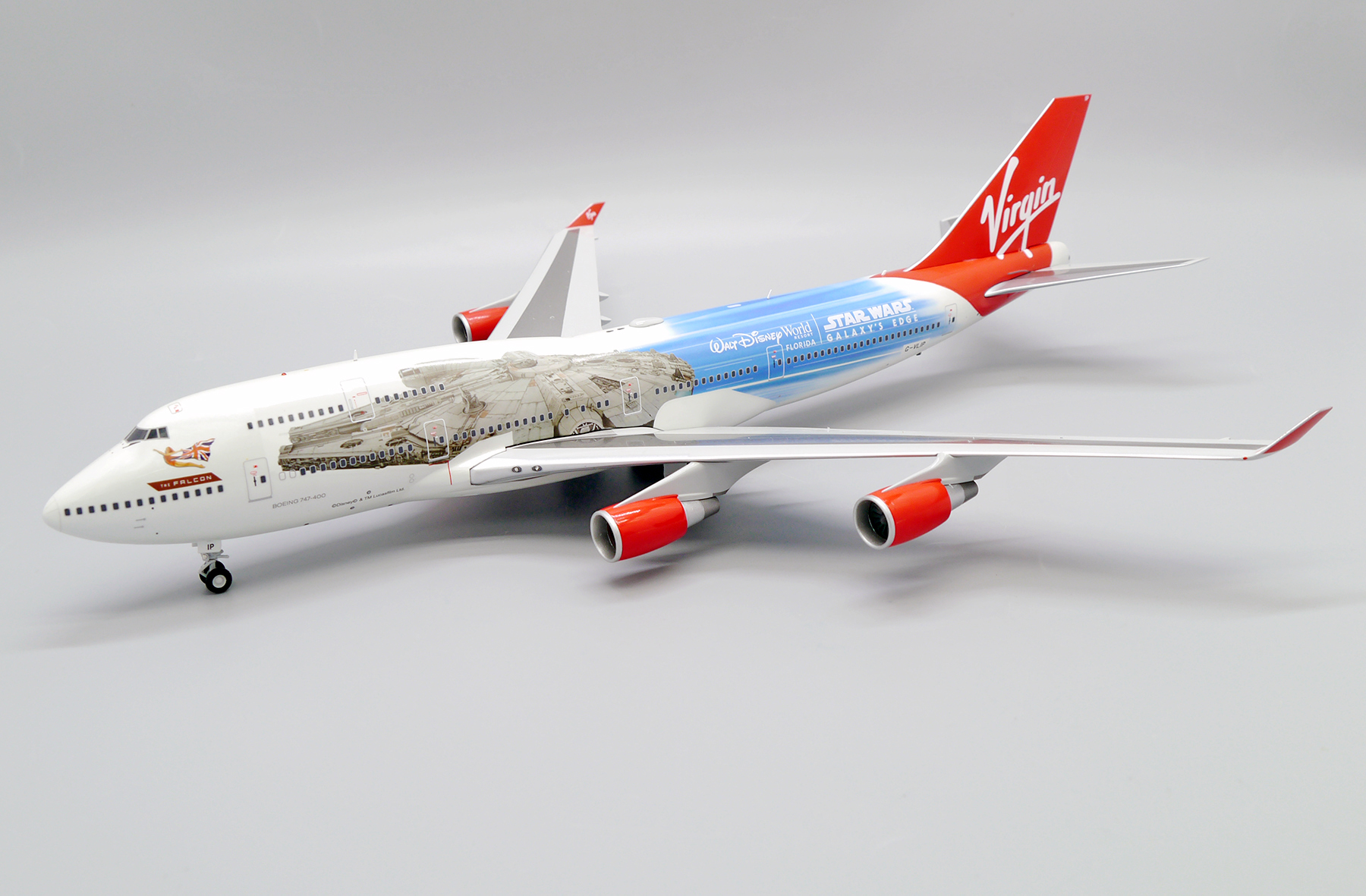 Virgin Atlantic Boeing 747-400 G-VLIP JC Wings EW2744001 Modelo a ...