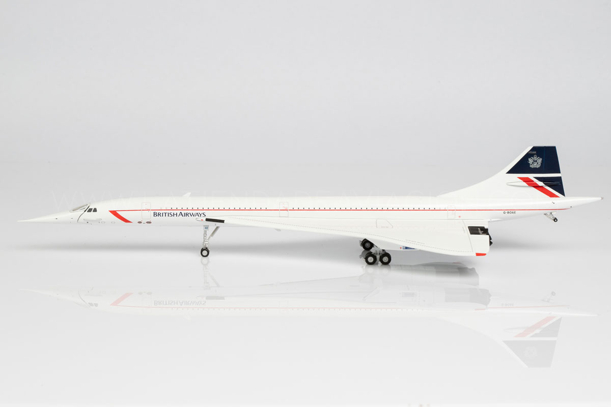 British Airways Aérospatiale/Bae Concorde G-BOAE JC Wings EW2COR003 ...