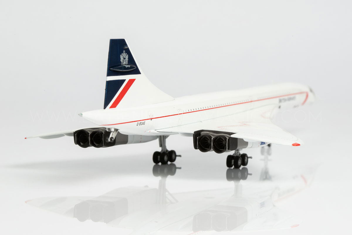 British Airways Aérospatiale/Bae Concorde G-BOAE JC Wings EW2COR003 ...