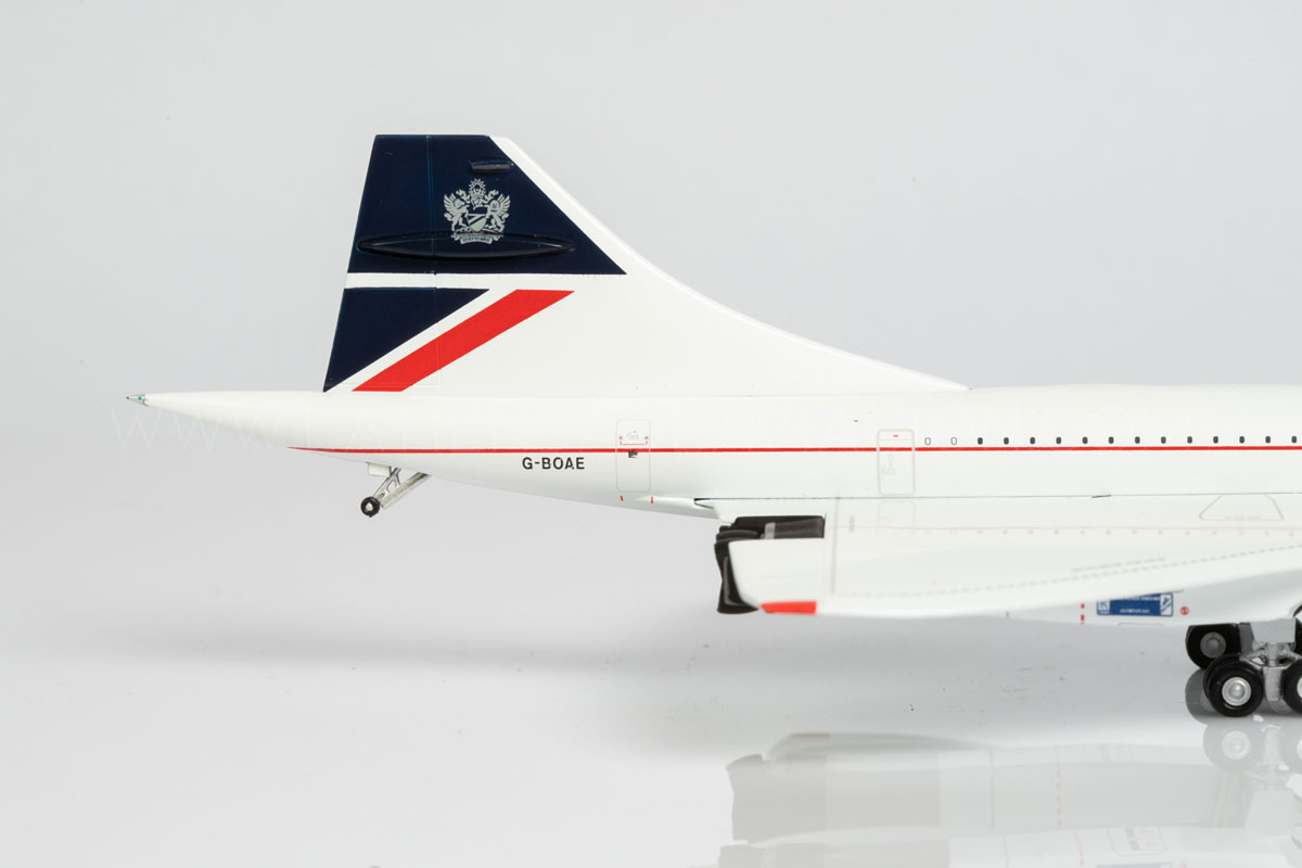 British Airways Aérospatiale/Bae Concorde G-BOAE JC Wings EW2COR003 ...