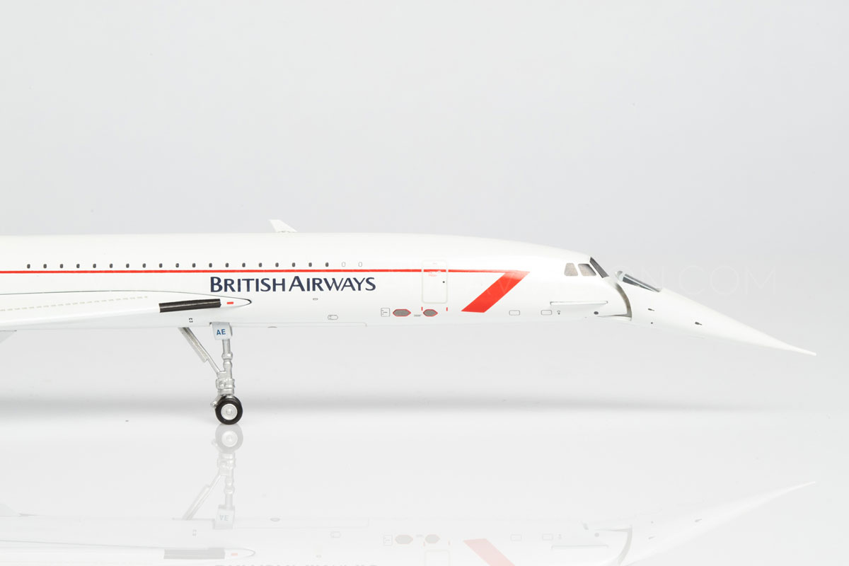 British Airways Aérospatiale/Bae Concorde G-BOAE JC Wings EW2COR003 ...