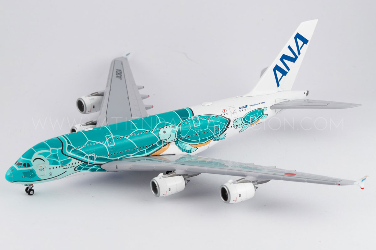 ANA All Nippon Airbus A380 JA382A JC Wings EW4388007 Modelo a escala 1:400 - La tienda de aviacion