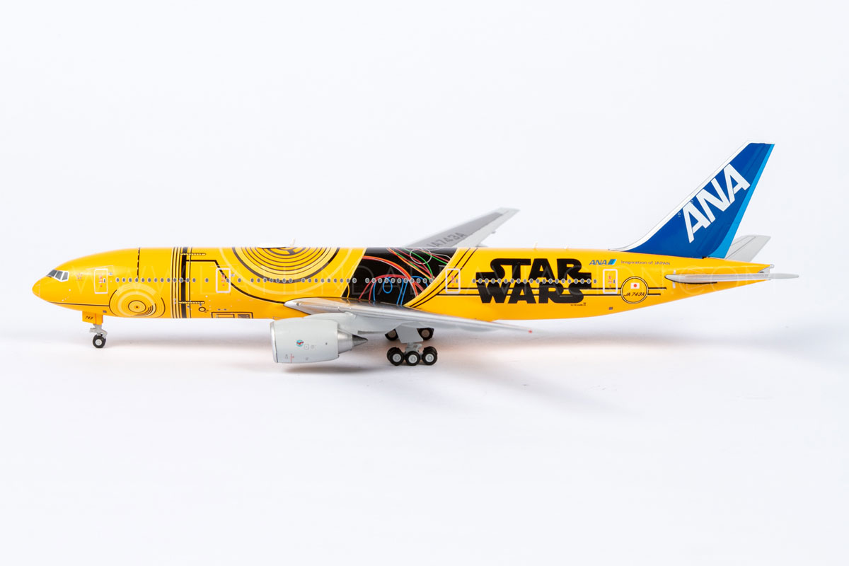 ANA - All Nippon Boeing 777-200ER JA743A JC Wings EW4772013 Modelo a escala 1:400 - La tienda de ...