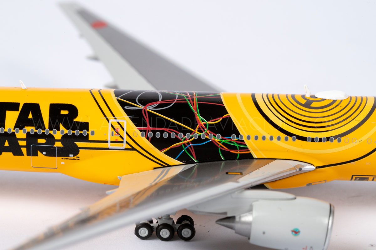 ANA - All Nippon Boeing 777-200ER JA743A JC Wings EW4772013 Modelo a escala 1:400 - La tienda de ...