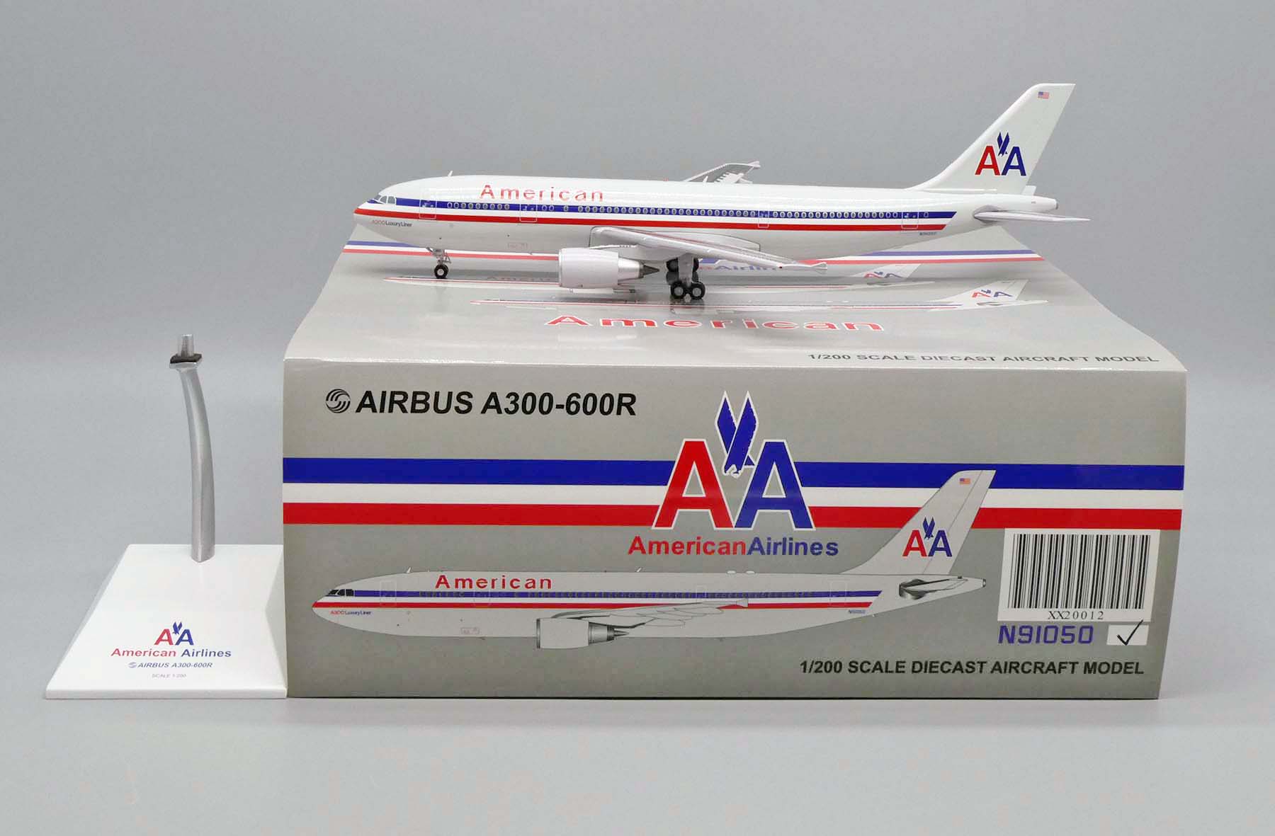 American Airlines Airbus A300-600R N91050 JC Wings JC2AAL0012 Modelo a ...