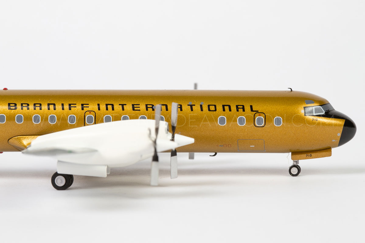 Braniff International Airways Lockheed L-188C Electra N9710C JC Wings ...