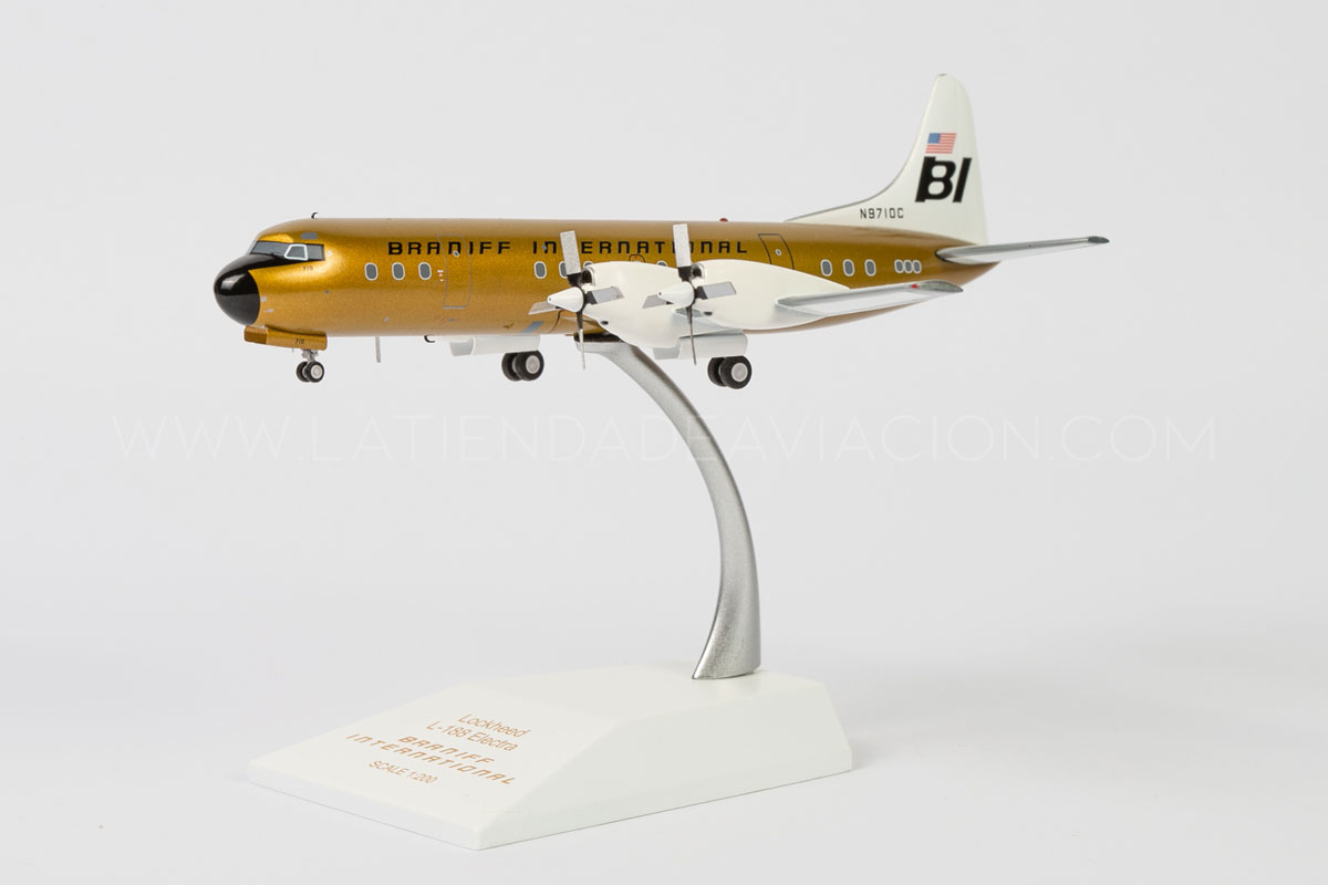 Braniff International Airways Lockheed L-188C Electra N9710C JC Wings ...