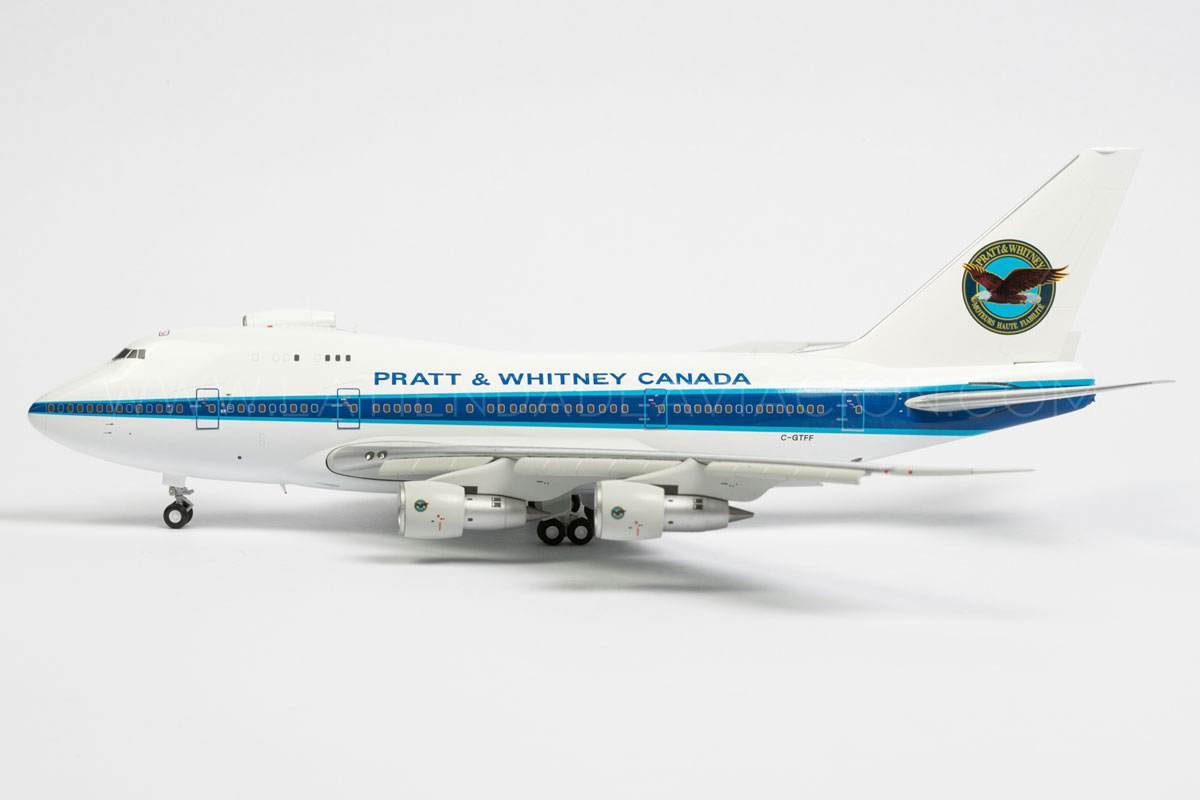 Pratt & Whitney Canada Boeing 747SP flaps extendidos C-GTFF JC Wings ...