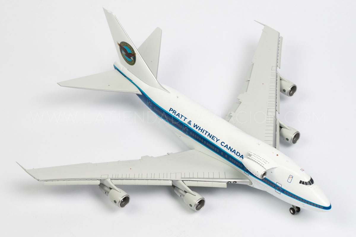 Pratt & Whitney Canada Boeing 747SP flaps extendidos C-GTFF JC Wings ...