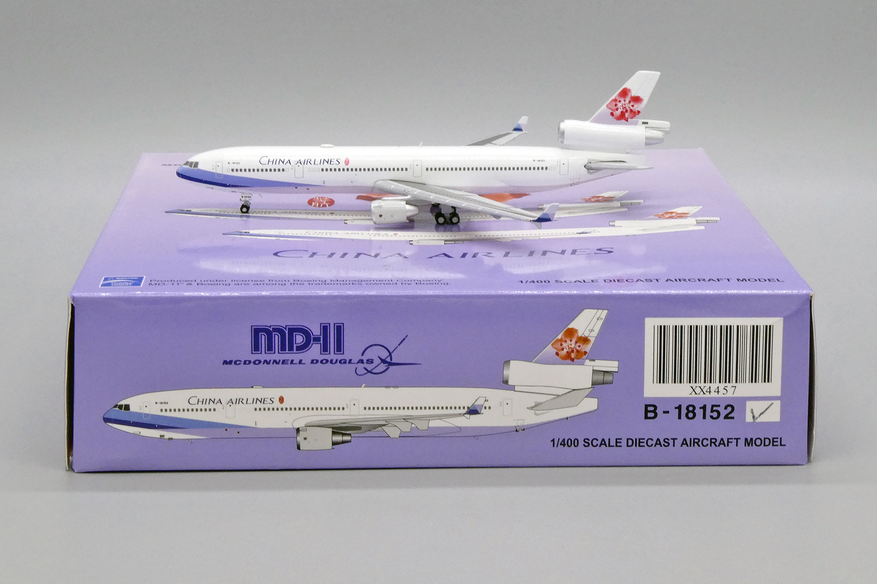China Airlines McDonnell Douglas MD-11 B-18152 JC Wings JC4CAL457 ...