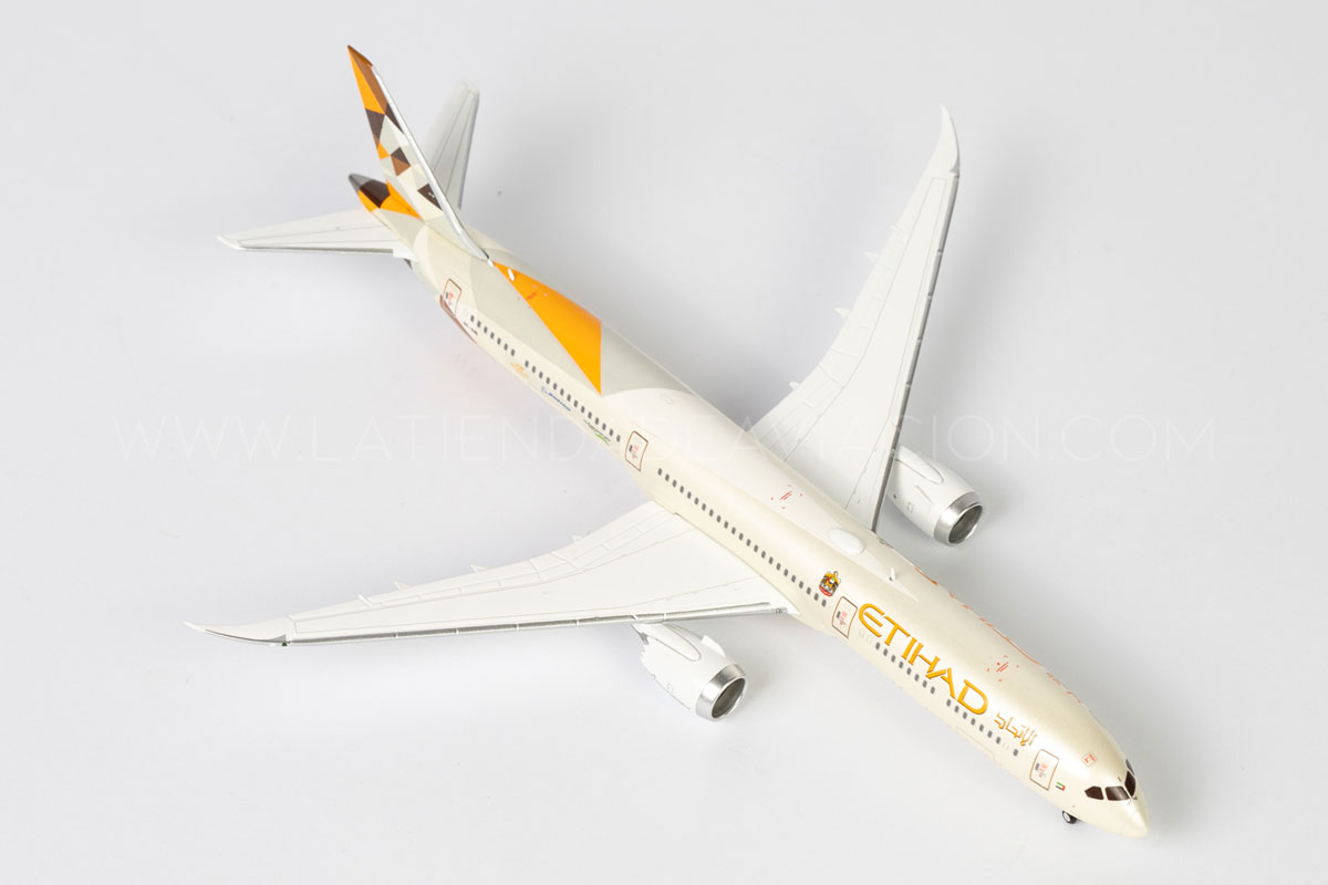 Etihad Boeing 787-10 A6-BMI JC Wings JC4ETD904 Modelo a escala 1:400 - La tienda de aviacion