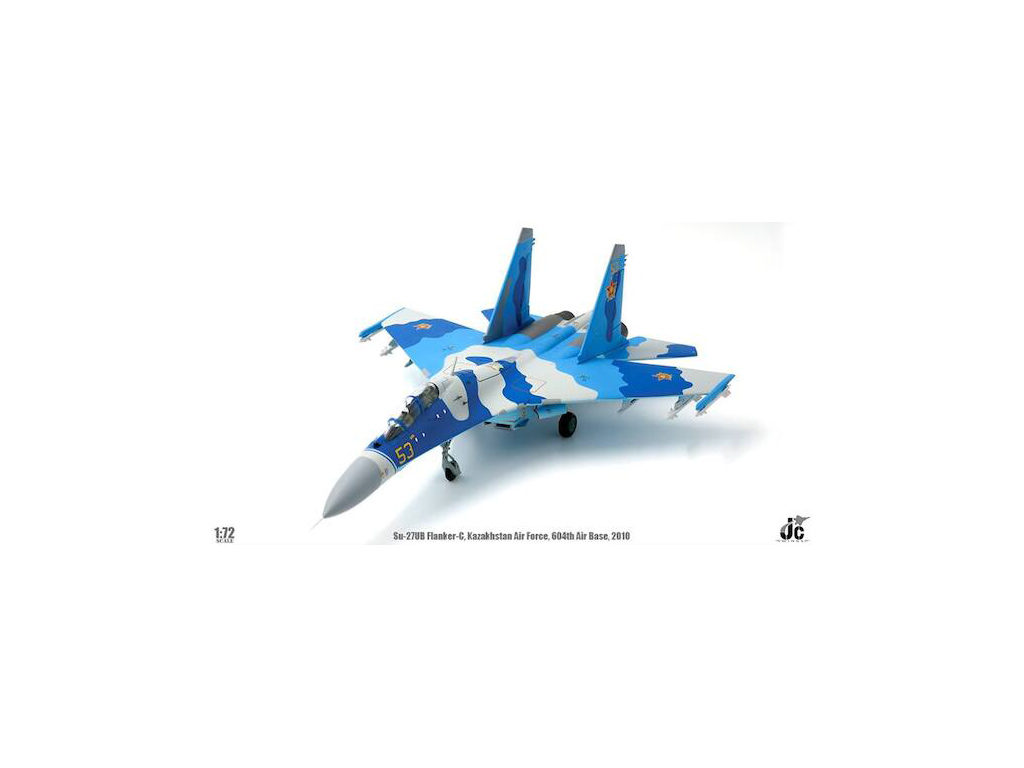 Kazajistán - Fuerza Aérea Sukhoi Su-27 Flanker UB JC Wings JCW-72-SU27 ...