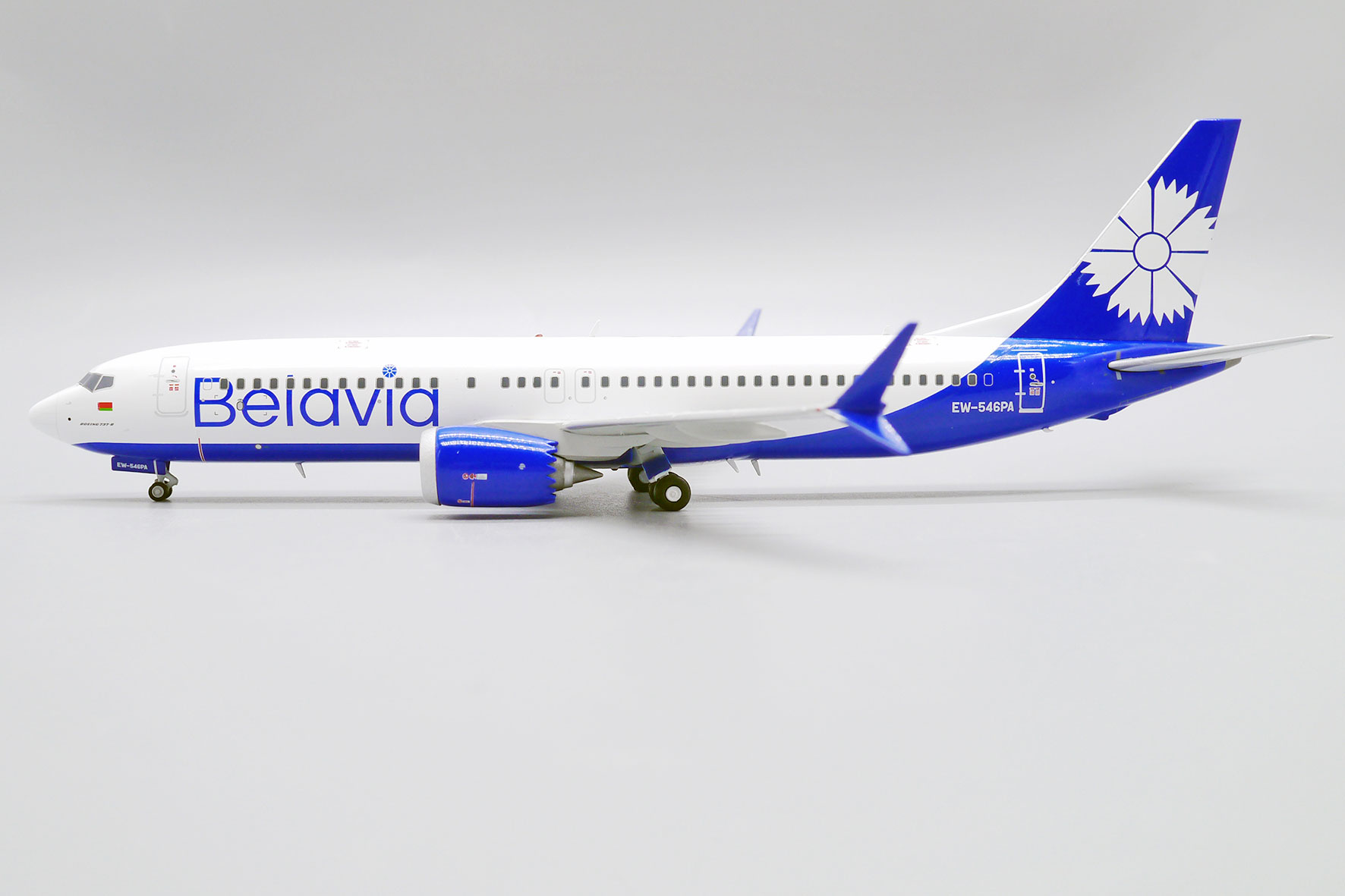 Belavia Boeing 737 MAX 8 EW-546PA JC Wings LH2BRU310 Modelo a escala 1: ...