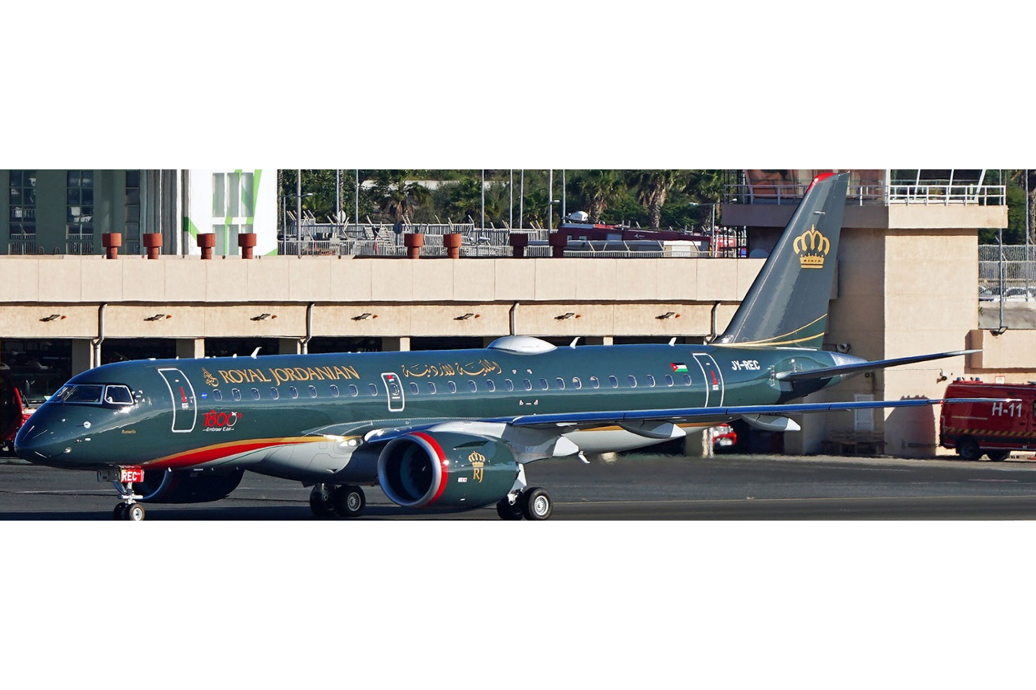 Royal Jordanian Embraer E190-E2 JY-REC JC Wings XX40243 Modelo a escala ...