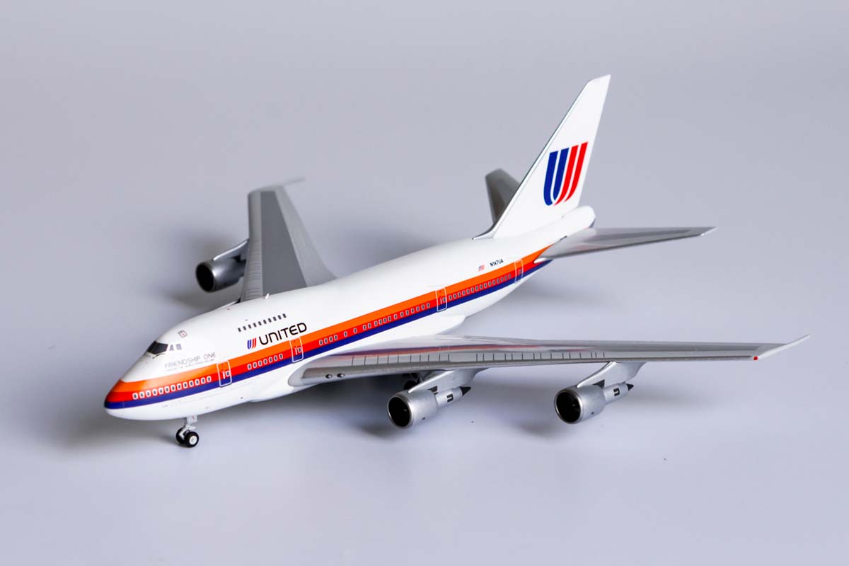 United Airlines Boeing 747SP N147UA NG Models 07015 Modelo a escala 1: ...