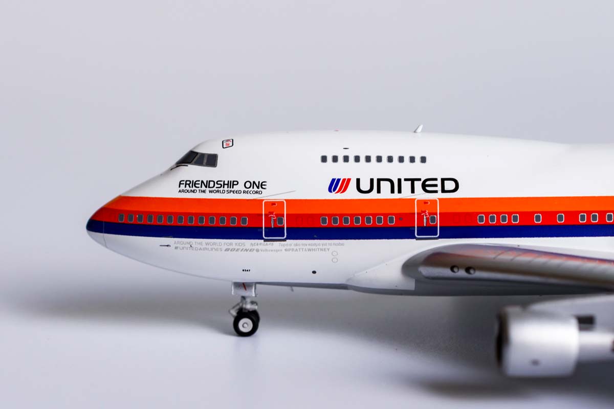 United Airlines Boeing 747SP N147UA NG Models 07015 Modelo a escala 1: ...