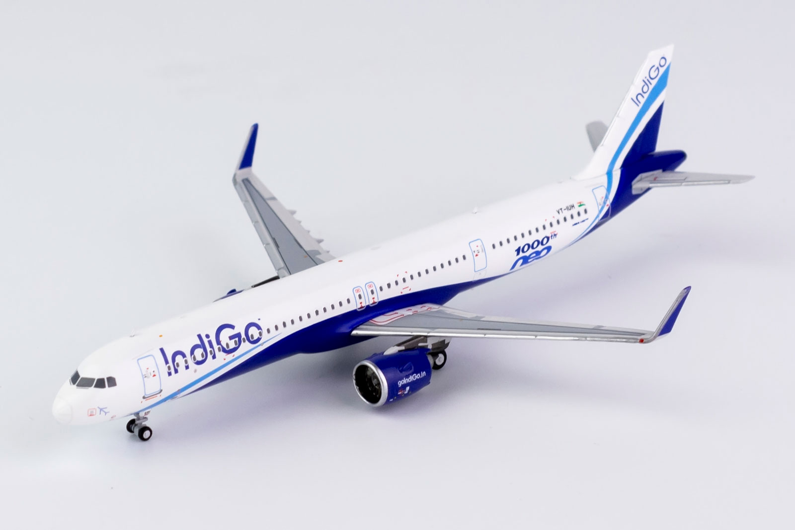 IndiGo Airbus A321neo VT-IUH NG Models 13031 Modelo a escala 1:400 - La ...