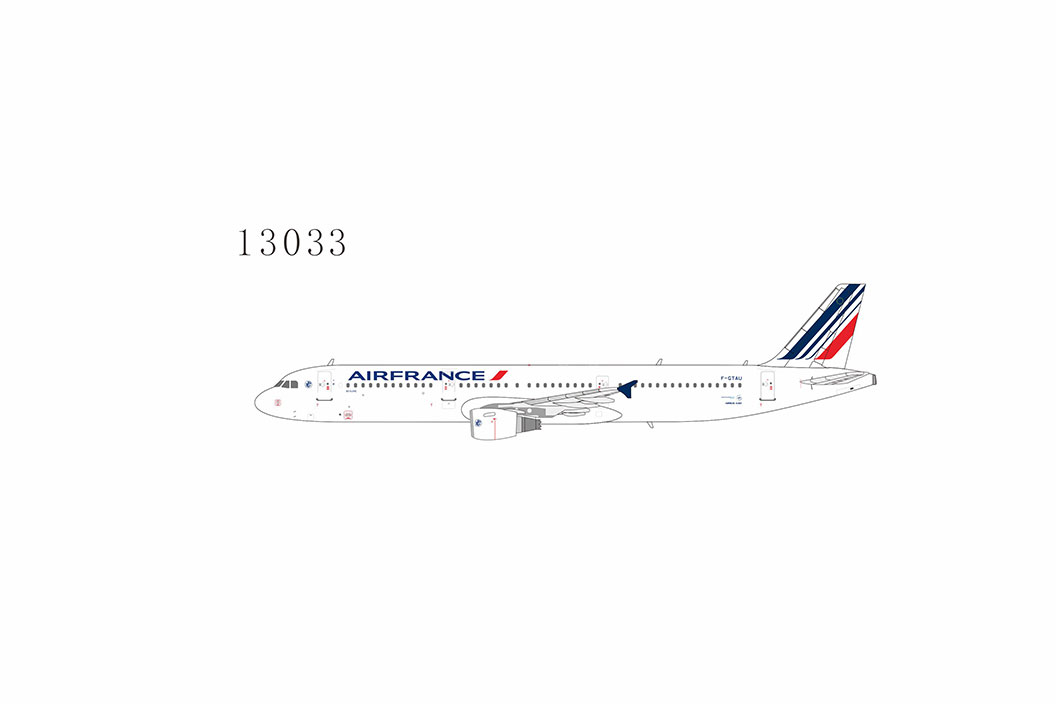 Air France Airbus A321-200 F-GTAU NG Models 13033 Modelo a escala 1:400 ...