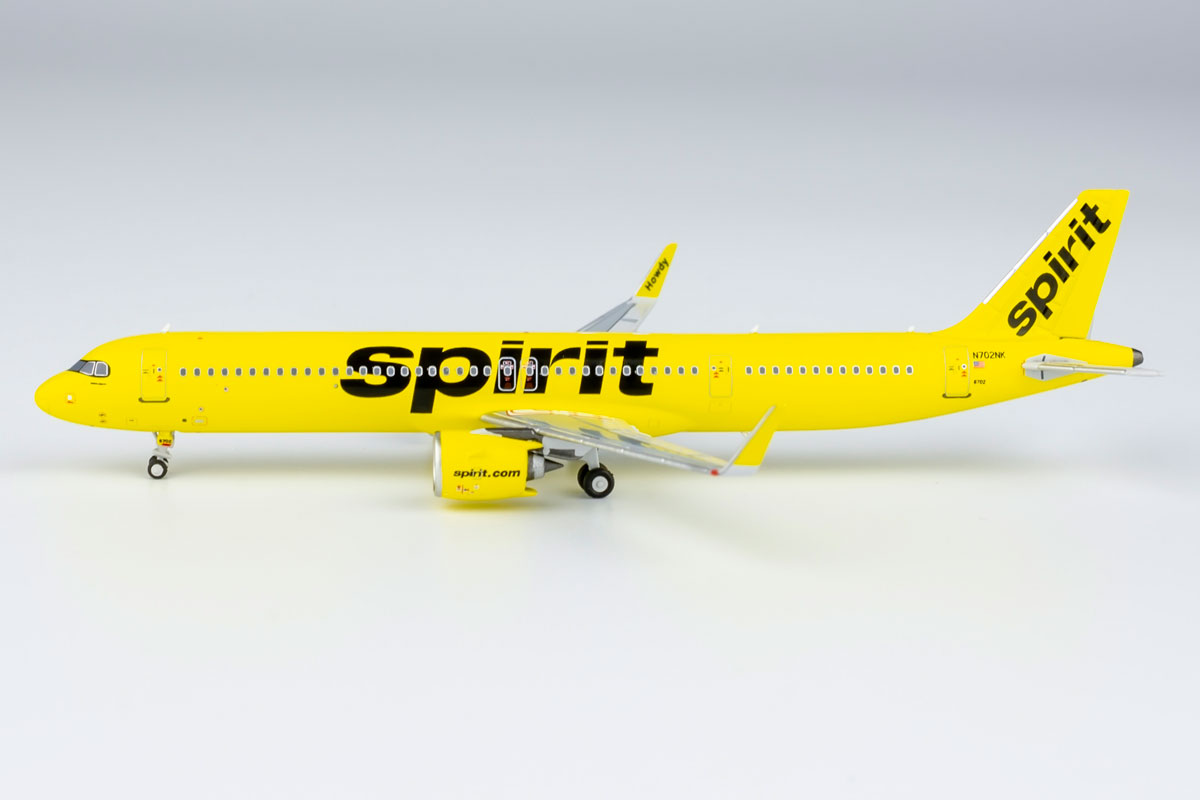 Spirit Airlines Airbus A321neo N702NK NG Models 13099 Modelo a escala 1 ...