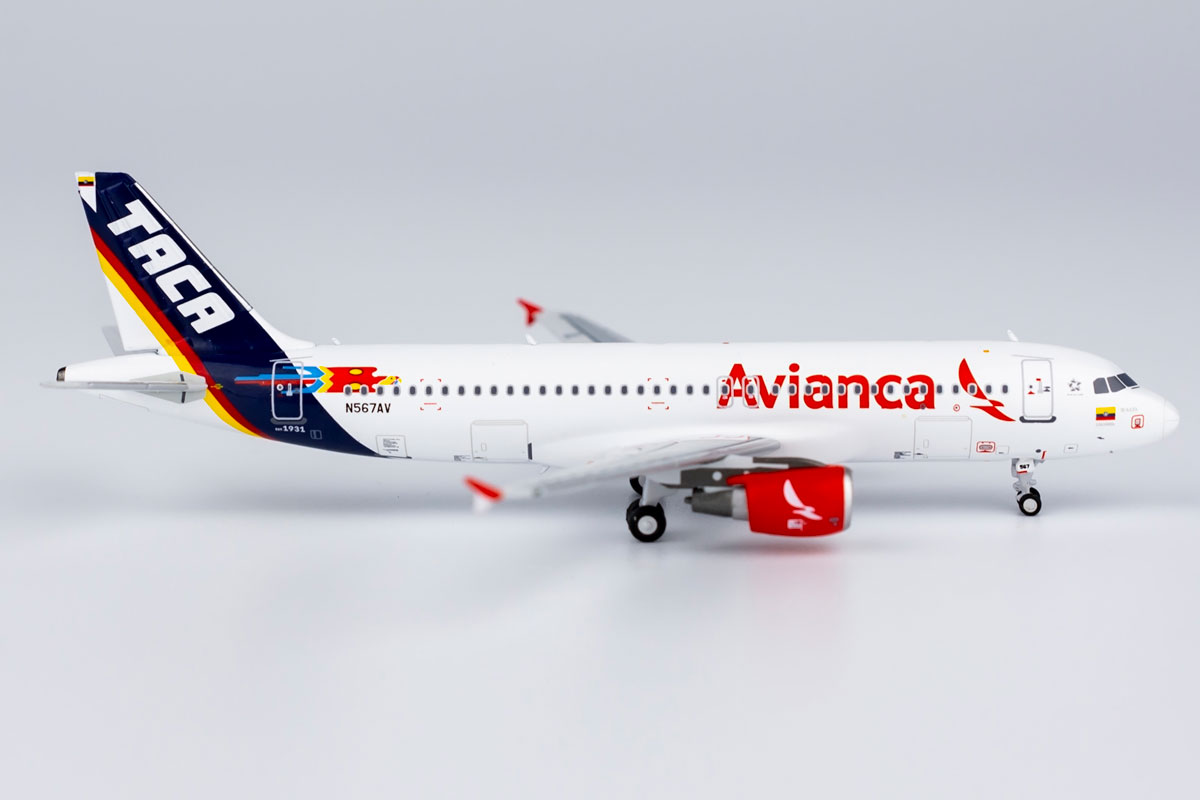 Avianca Airbus A320-200 N567AV NG Models 15027 Modelo a escala 1:400 ...