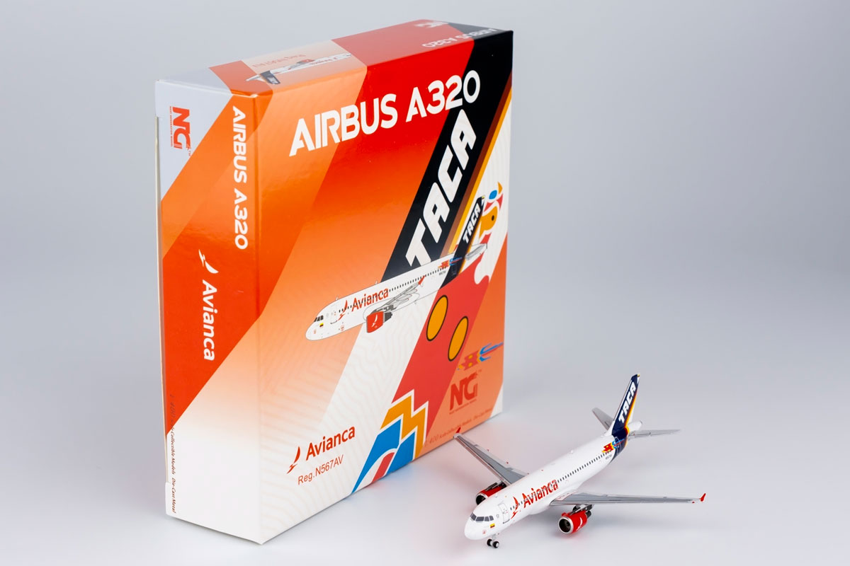 Avianca Airbus A320-200 N567AV NG Models 15027 Modelo a escala 1:400 ...