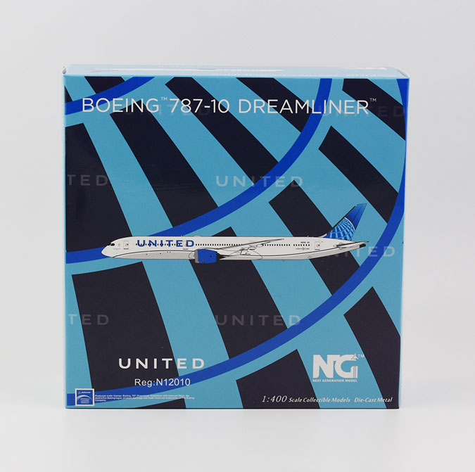 United Airlines Boeing 787-10 N12010 NG Models 56003 Modelo a escala 1: ...