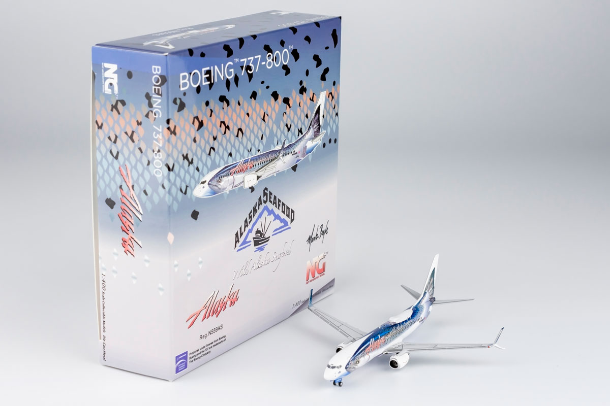 Alaska Airlines Boeing 737-800/w N559AS NG Models 58167 Modelo a escala ...