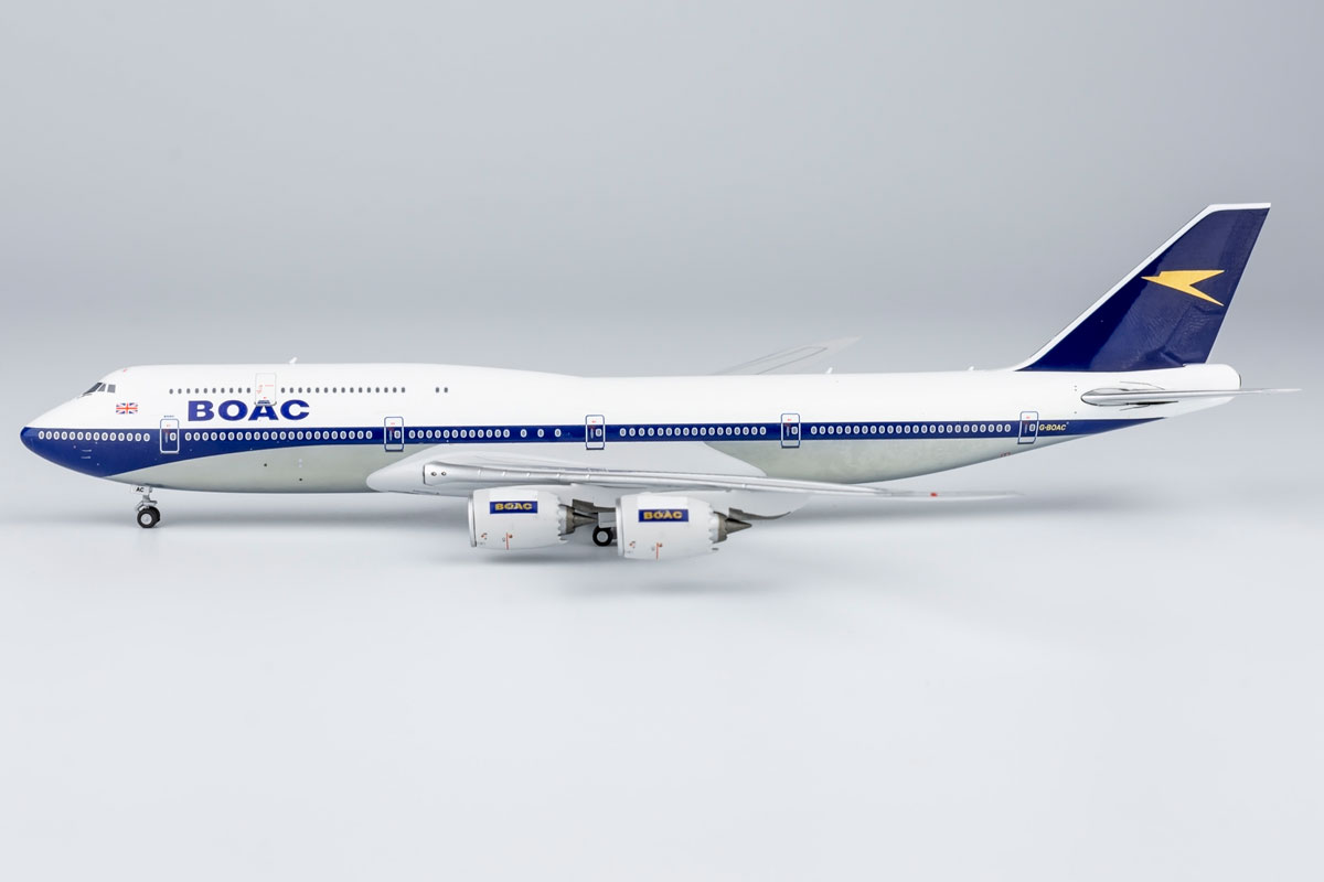 BOAC Boeing 747-8 G-BOAC NG Models 78002 Modelo a escala 1:400 - La ...