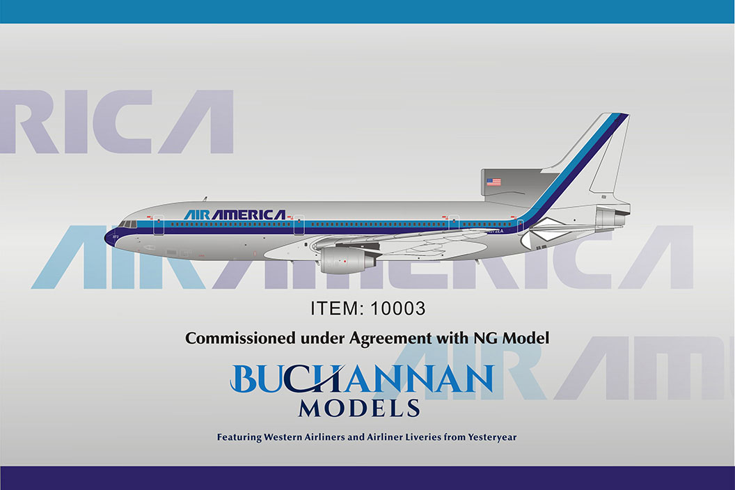 Air America Lockheed L-1011-1 N372EA NG Models Buchannan Models BM10003 ...