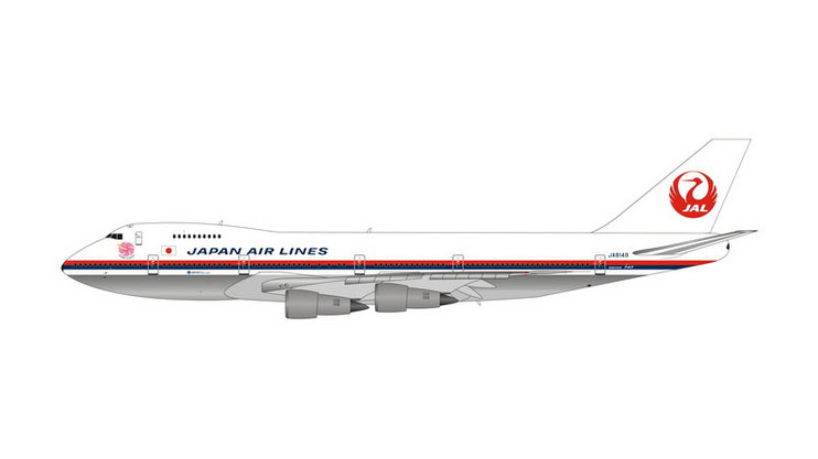 Japan Airlines Boeing 747-200 JA8149 Phoenix PH4JAL2380 Modelo a escala ...