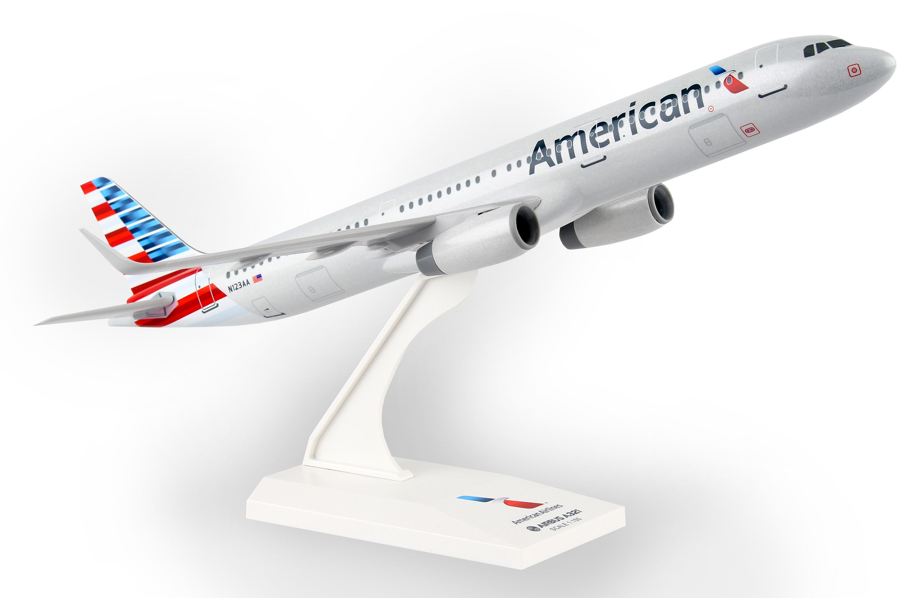 American Airlines Airbus A321 SkyMarks SKR753 Modelo a escala 1:150 ...