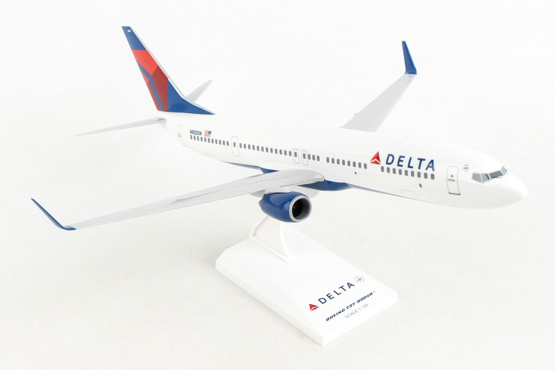 Delta Air Lines Boeing B737-900 SkyMarks SKR826 Modelo a escala 1:130 ...