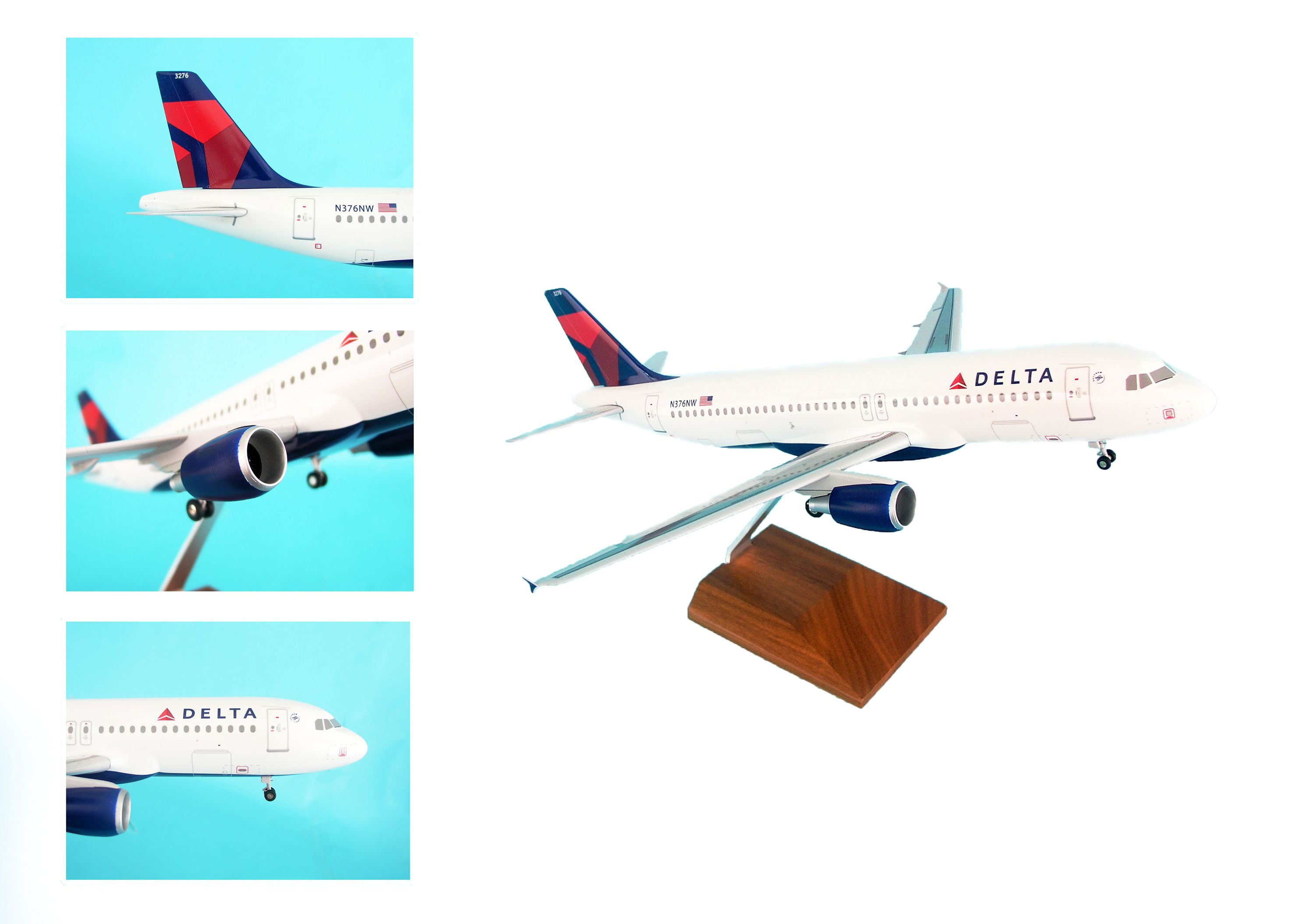 Delta Air Lines Airbus A320-200 SkyMarks Supreme SKR8304 Modelo a ...
